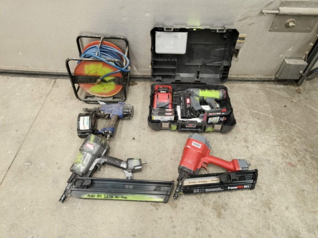 Nail guns, strip gun and air winder - PS Auction - We value the future ...