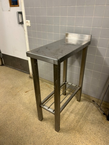 Stainless steel unloading table - PS Auction - We value the future ...