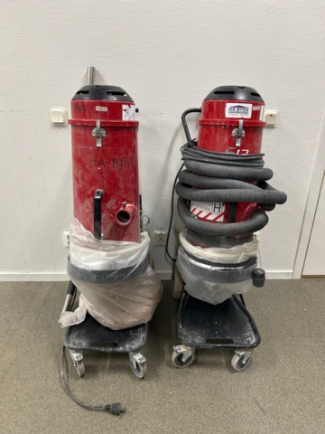2 vacuum cleaners - Pullman Ermator - PS Auction - We value the future ...