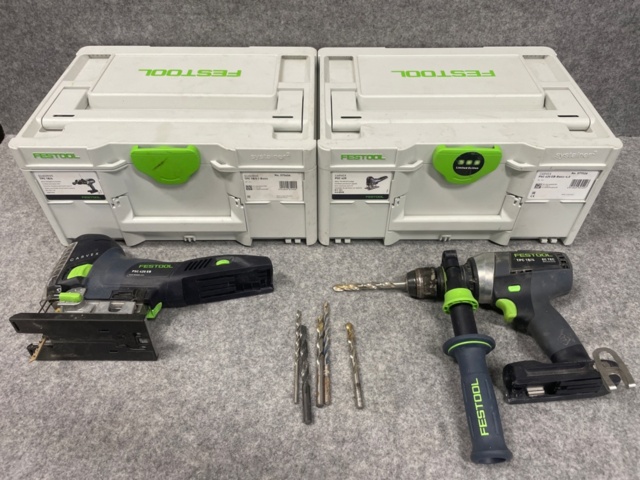 Drill and jigsaw - Festool - PS Auction - We value the future - Largest in net auctions