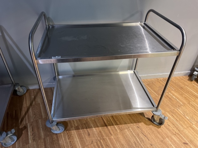 Stainless steel table trolley - PS Auction - We value the future ...