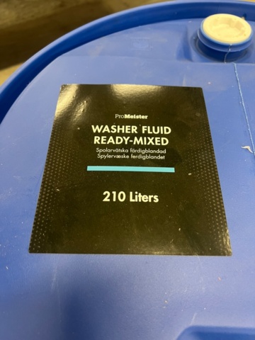 Ready-mixed washer fluid 210 liters - PS Auction - We value the future ...