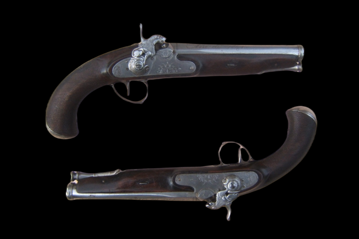 A pair of percussion pistols Spain 1841 (2) - PS Auction - We value the ...