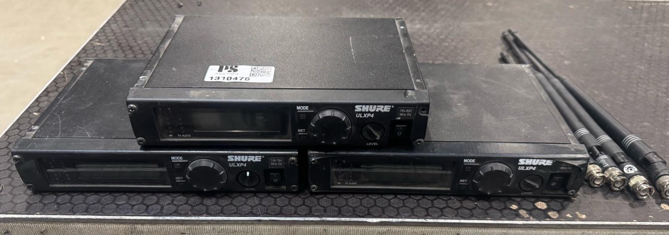 Shure ULXP4 Professional Wireless Receiver 3pcs - PS Auction - We value ...