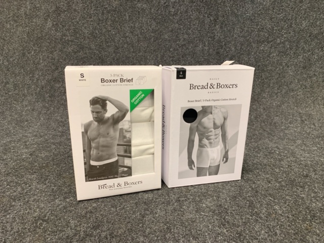 2 pcs 3-pack Boxer briefs, Bread & Boxer, Size S - PS Auction - We ...