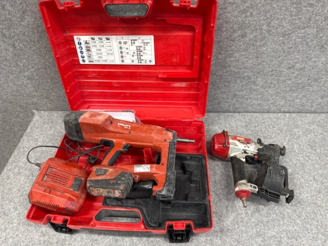 Nail gun and concrete nail gun - Max/Hilti - PS Auction - We value the ...