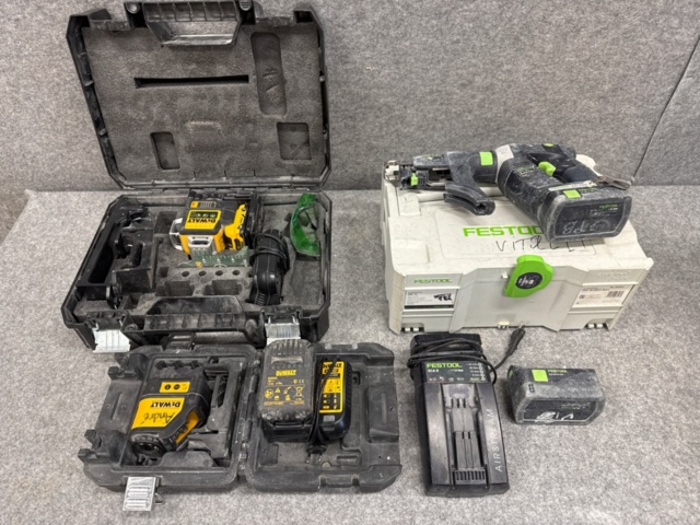 Line laser, multi-line laser and automatic screw driver - DeWalt ...