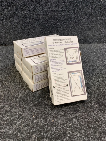 8 pcs Assembly kit frame sleeve & screw for windows & doors - PS ...