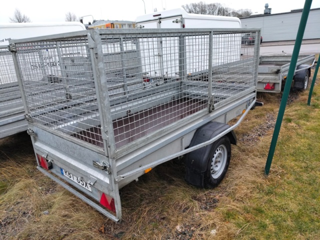 Car trailer Brenderup L0751 -2021 (RBT85X) - PS Auction - We value the ...