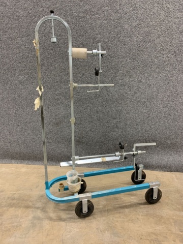 Masking trolley, 120x42x193 cm - PS Auction - We value the future ...