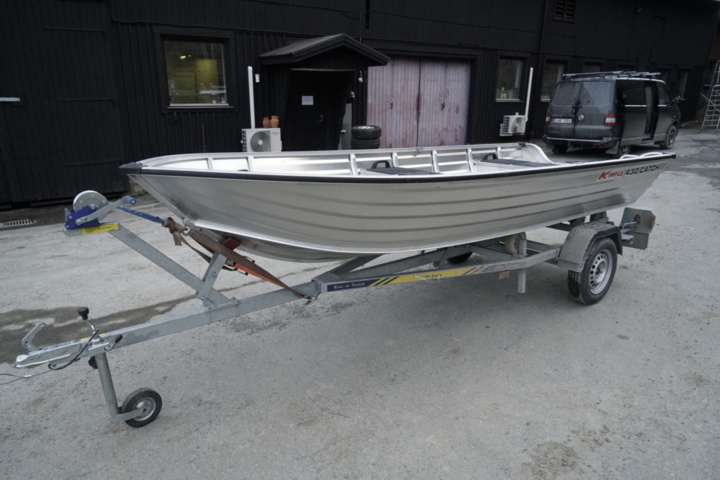 Kimple 430 Catch – Model year 2024 – Aluminum boat in top condition ...