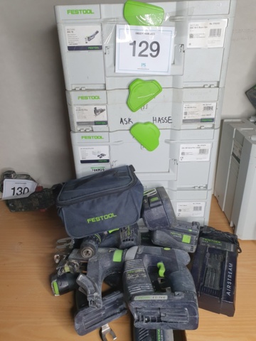 Festool tools - large package with boxes - PS Auction - We value the ...