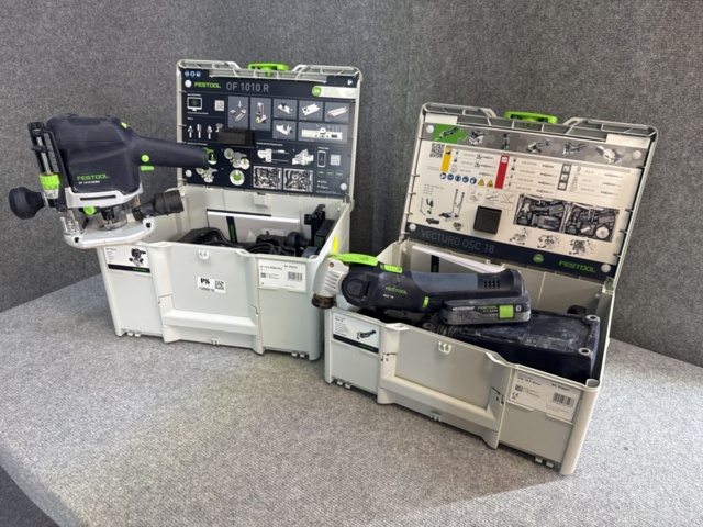 Router and multi-tool - Festool - PS Auction - We value the future - Largest in net auctions