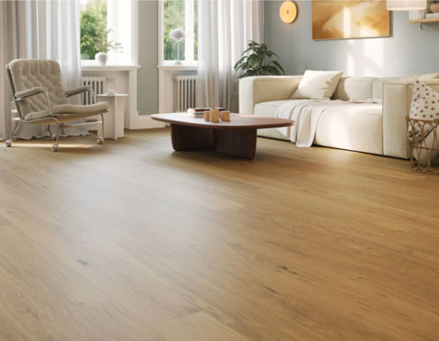 Härdad Ek Natural Oak, mattlackad, 95kvm, klickgolv 5G, XL, 1-stav (med ...