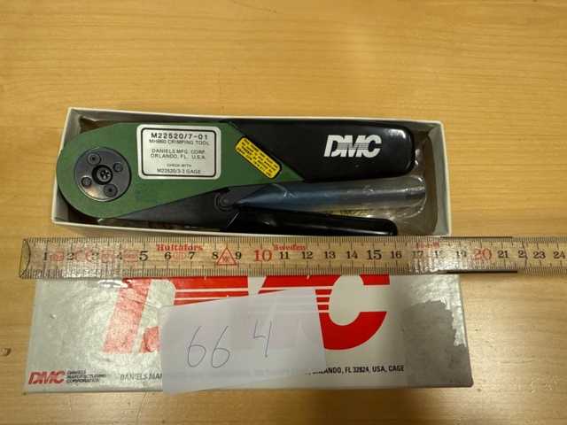 Crimping Pliers Tool, DMC MH860, Daniels Manufacturing Corporation (DMC ...