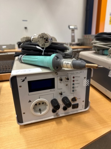 Protective conductor tester, PE Conductor Tester SPE 13 from ELABO - PS ...
