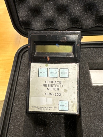 Surface Resistivity Meter, Guardian SRM-232 - PS Auction - We value the ...