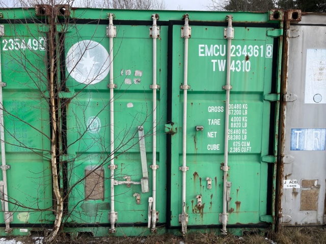 Container 40-foot - EMCU 2343618 - PS Auction - We value the future ...