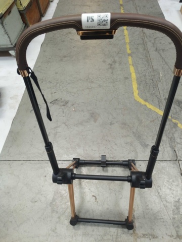 Stroller chassis - brown handle, black frame, compact wheels - PS ...