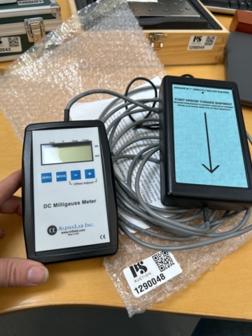Milligauss meter - AlphaLab ASMGM - PS Auction - We value the future ...