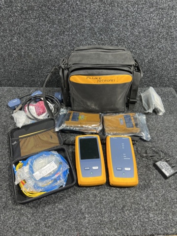 Cable Analyzer Kit - Fluke Networks Versiv 2 DSX-5000 / CertiFiber Pro ...