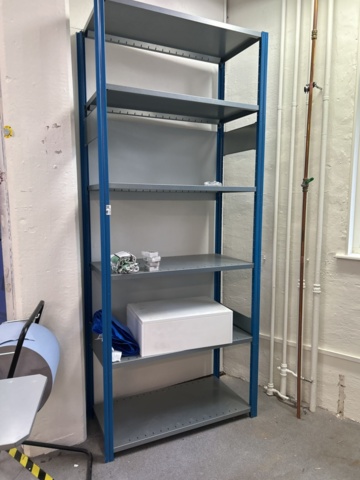 Storage rack with 6 shelves - EAB - PS Auction - We value the future - Largest in net auctions