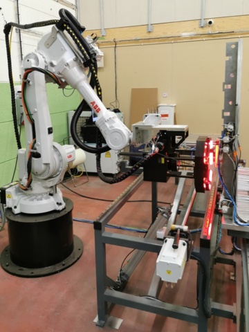 Fiber laser welding with integrated vision system and scout on ABB ...