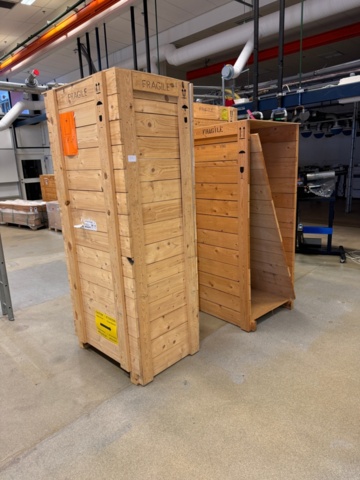 Wooden transport boxes, 3 pcs. - PS Auction - We value the future ...