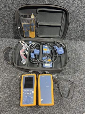 Cable analyzer with accessories - Fluke Networks DTX-1800 CableAnalyzer ...