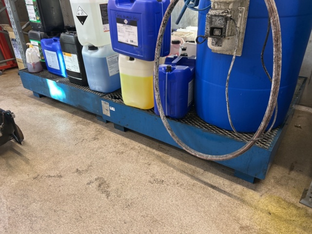 Chemical/oil collection container x2 units - PS Auction - We value the ...