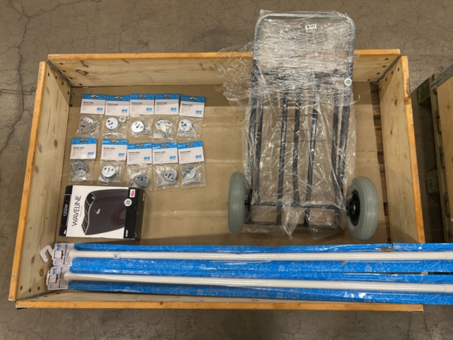 Sack cart, drapery rod, interior heater, door accessories, etc. - PS ...