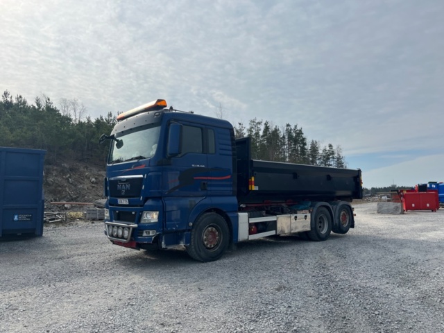 Swap body incl. flatbed MAN TGX 26.480 6X2-2 BL Automatic 18X - PS ...