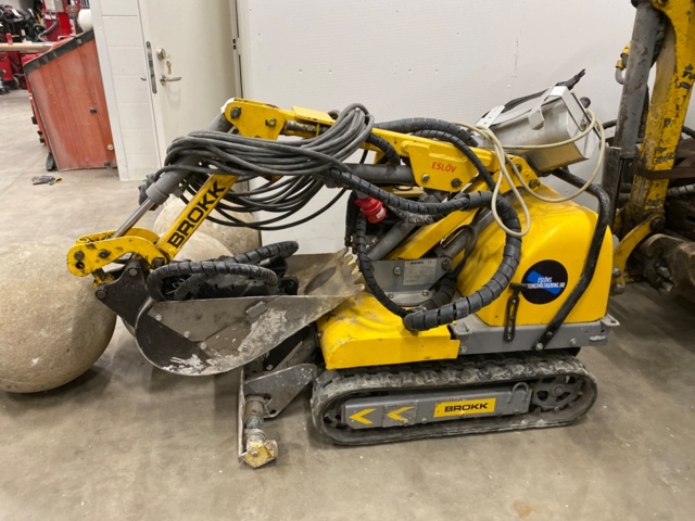 Demolition robot - Brokk Mini-cut - PS Auction - We value the future ...