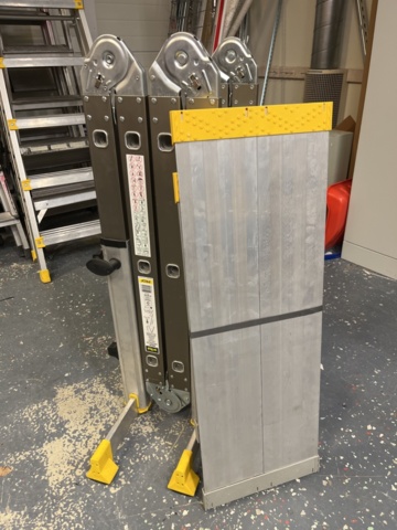 Telescopic combination ladder - Wibe - PS Auction - We value the future ...