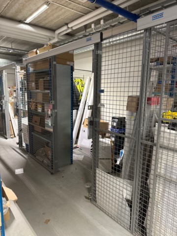 Storage cages 5 pcs - Troax - PS Auction - We value the future ...