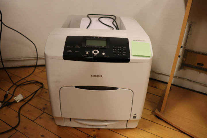 Ricoh color laser printer (2850 units) - PS Auction - We value the ...