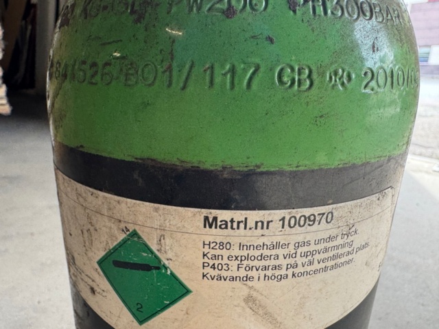 Mison 18 gas bottle 5l - PS Auction - We value the future - Largest in ...