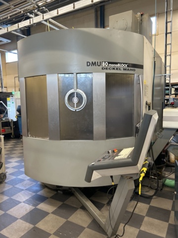 CNC milling machine - DMU 80 monoBLOCK - PS Auction - We value the ...