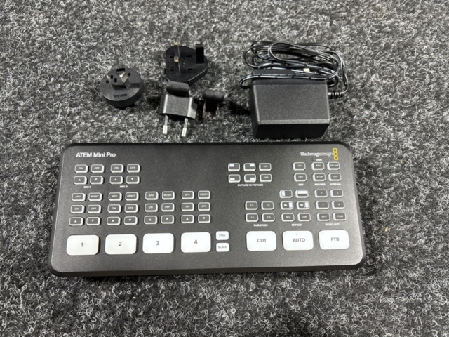 Video Mixer - Blackmagic Design ATEM Mini Pro - PS Auction - We value ...
