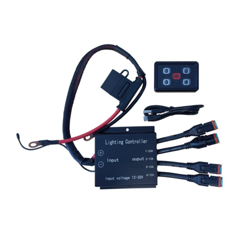 Control box LED CDS products 401020 - remote controlled - PS Auction ...