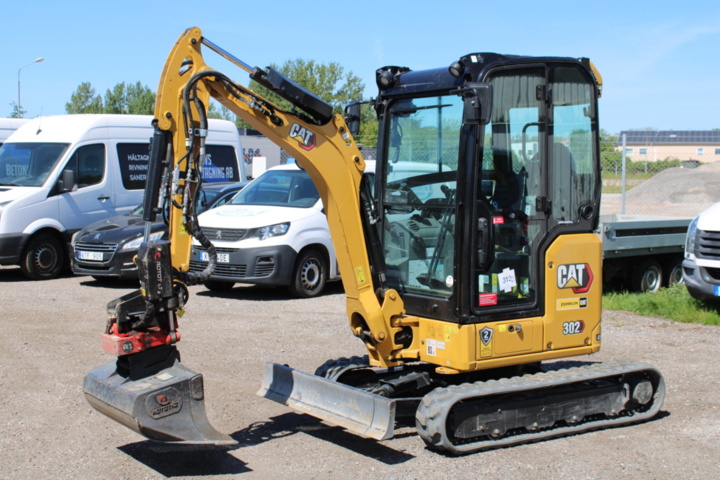 Crawler excavator CAT 302 2023 (rototilt, 519 h) - PS Auction - We ...
