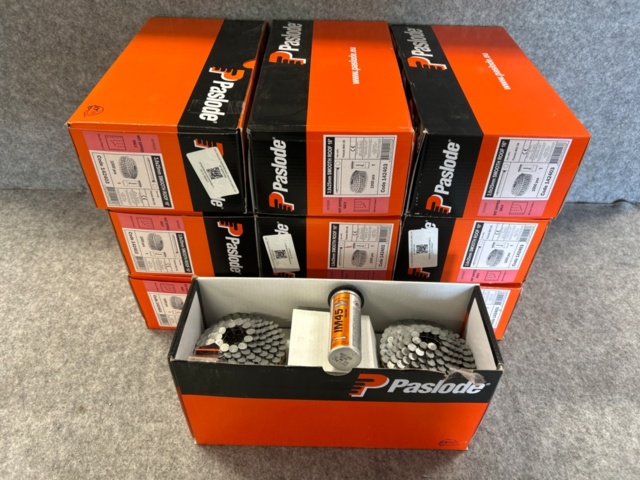 Paslode cartons of nails and gas cartridges - PS Auction - We value the ...