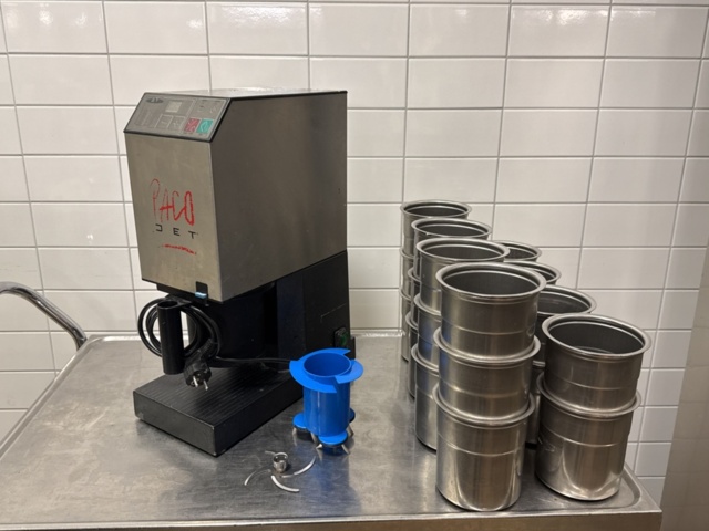 Ice cream machine with approx. 20 bowls and accessories - Pacojet PJ1E ...