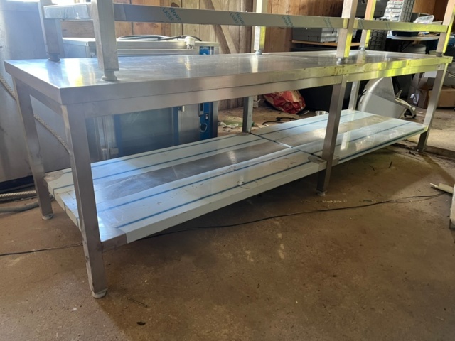 Stainless steel bench - PS Auction - We value the future - Largest in ...