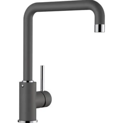 Kitchen mixer - Blanco Mili, rock grey/chrome - PS Auction - We value ...