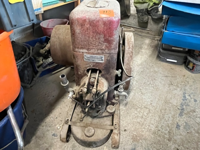 Single-cylinder engine from 1906 - PS Auction - We value the future ...