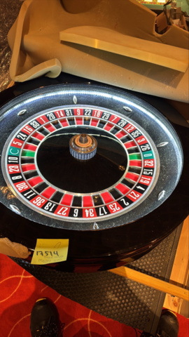 Roulette wheel & double-sided AR display, TCS John Huxley (2019) - PS ...