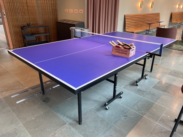 Folding table tennis table including rackets and accessories - PS ...