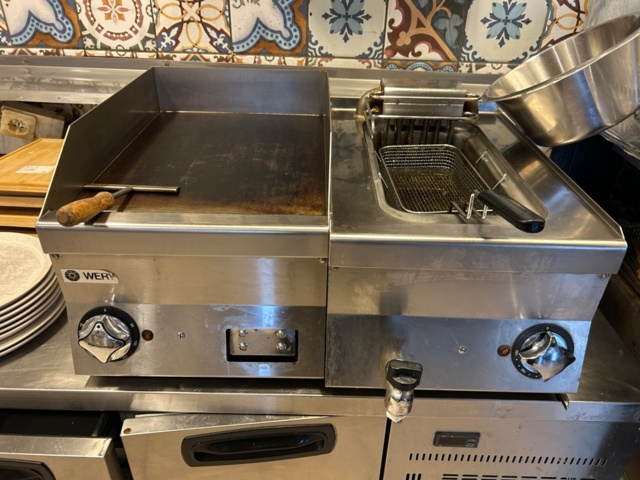 Frying table Wery, single fryer - PS Auction - We value the future ...