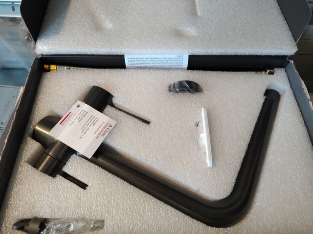 Mixer - iCrolla Milano, dishwasher shut-off, single lever, silgranit ...